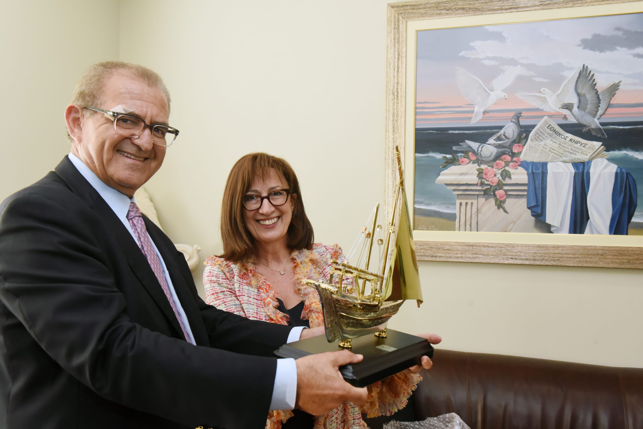 Farewell Visit by Ambassador Boura to The National Herald - The ...