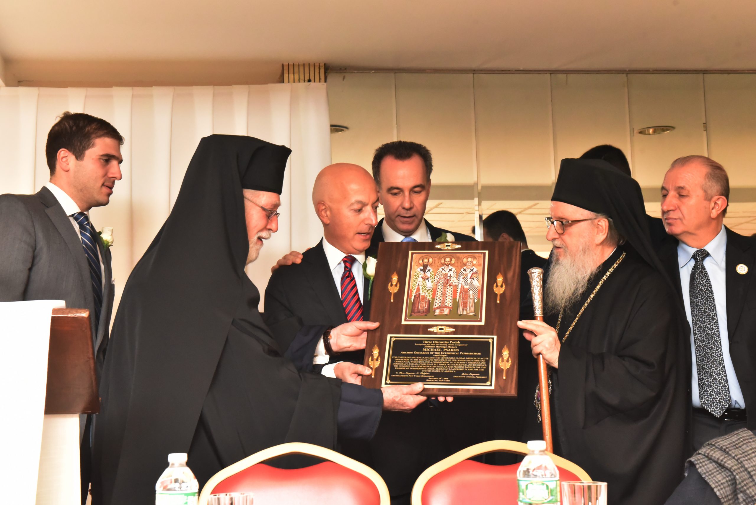 Michael Psaros Honored at Three Hierarchs in Brooklyn (Vid & Pics ...