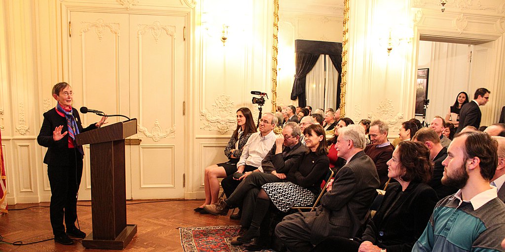 Mary Lefkowitz at the Celebration of the Classics at the Greek ...