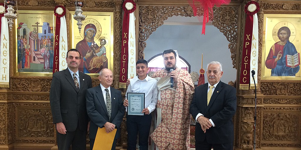 AHEPA Sunday at Holy Cross in Whitestone - The National Herald