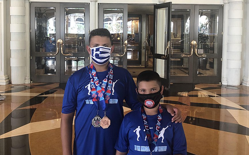 Stergiopoulos Brothers Shine in 2020 AAU Junior Olympic Games - The ...