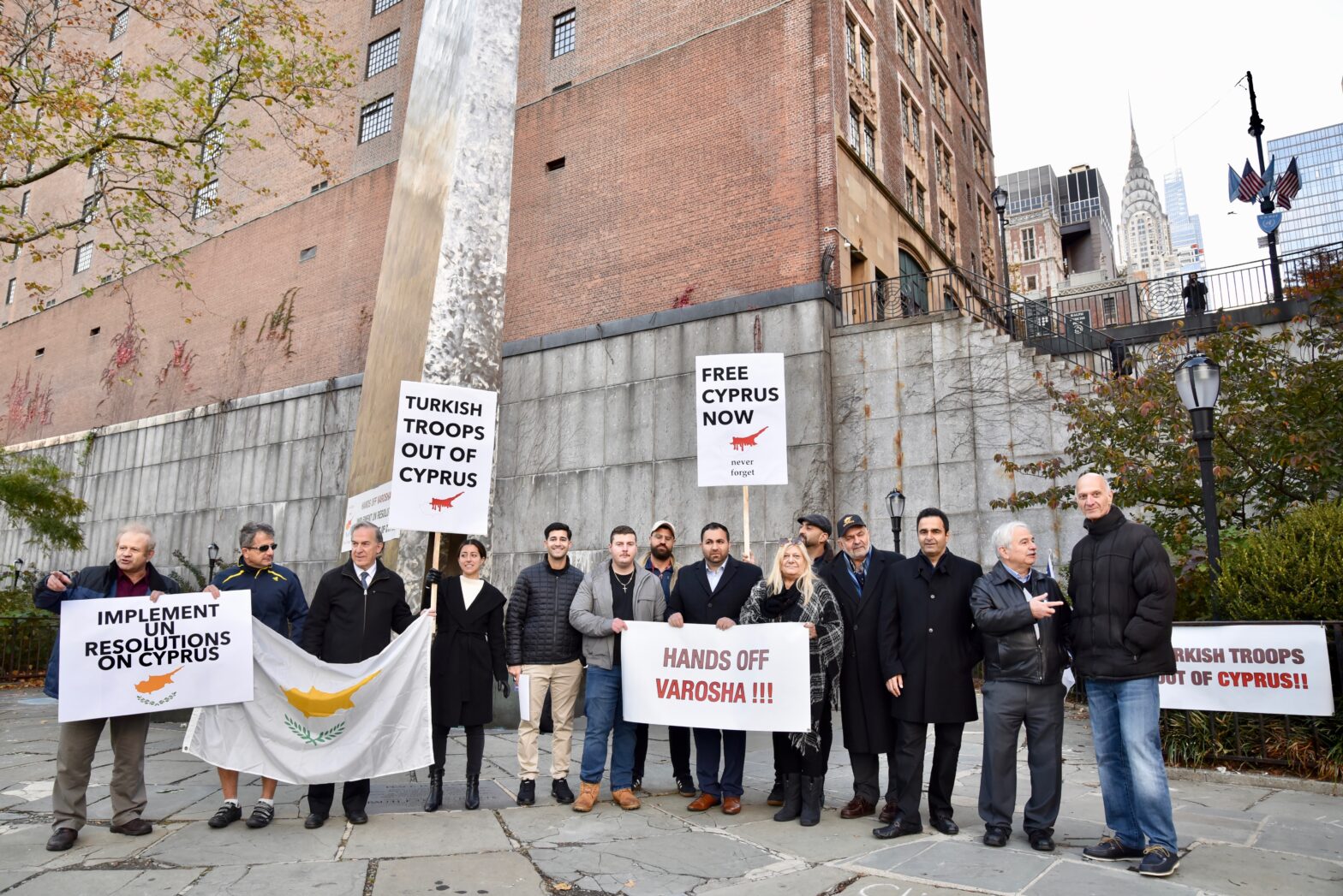 Finally - A Demonstration for Cyprus - The National Herald