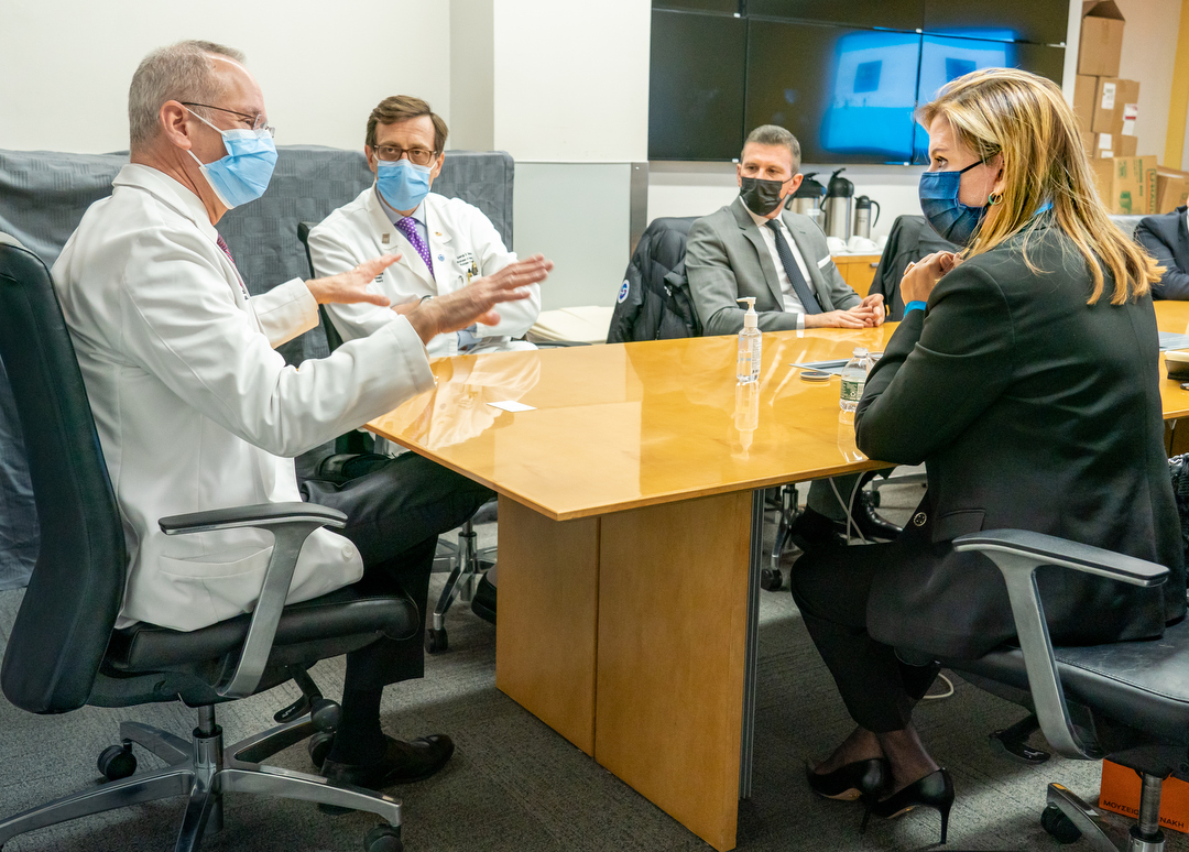 Greek Deputy Minister of Health Zoe Rapti Visits Mount Sinai Hospital ...